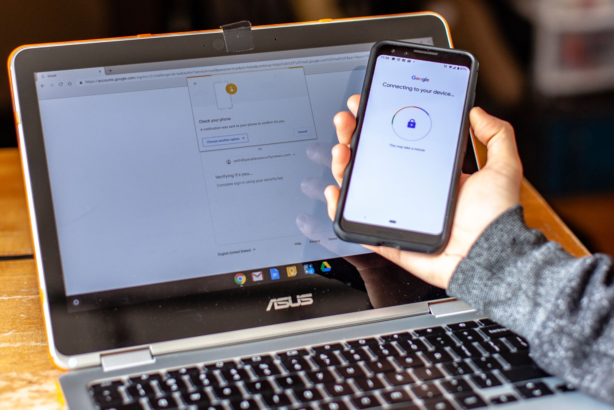How to use your Android as a 2FA key - The Parallax
